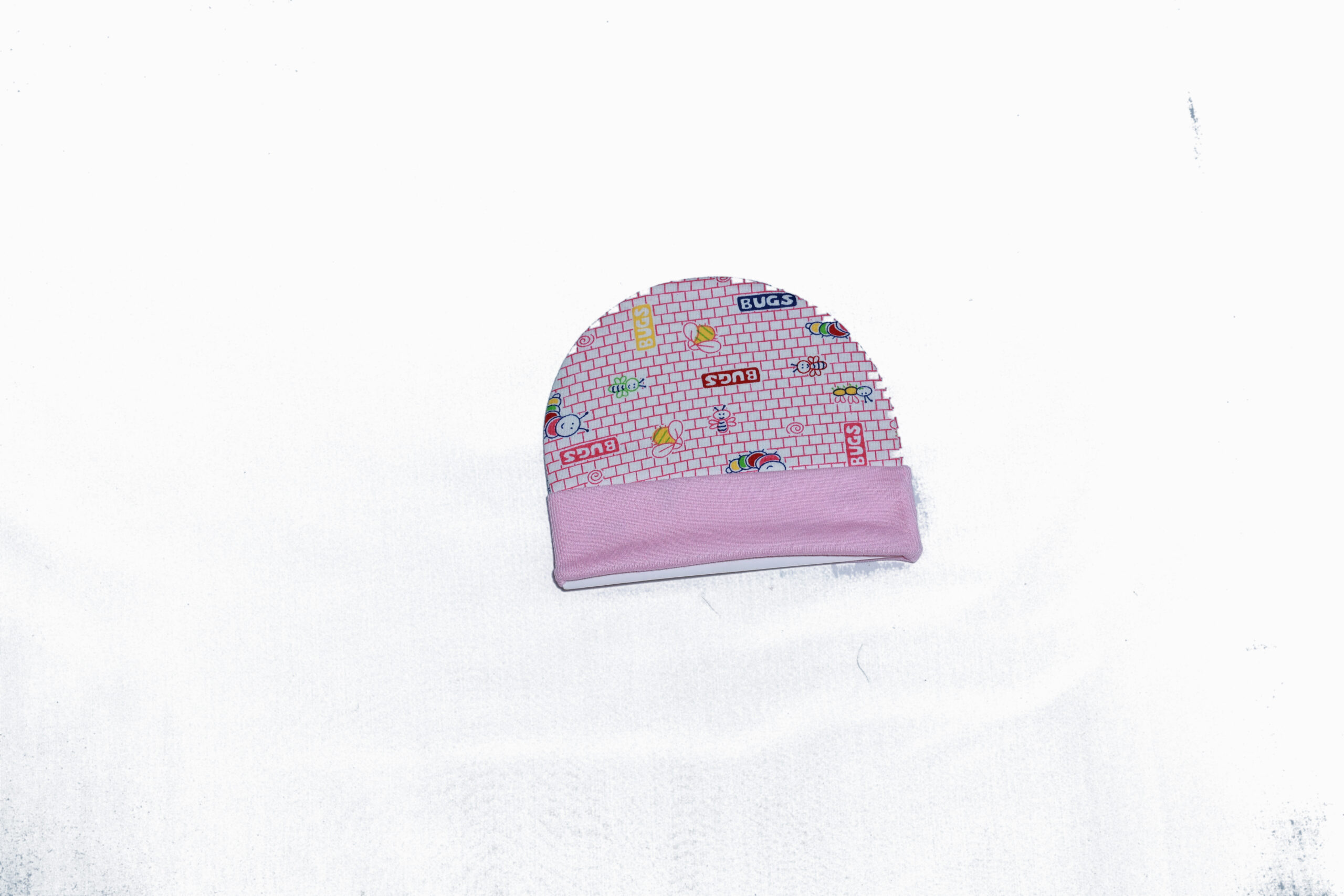 Adorable Pink Cap With Bee Print (0-3M) - Baby and Mummy - Baby ...